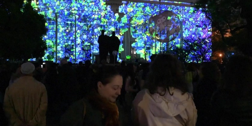 Sofia's cultural landmarks dazzle with 3D light installations | Myanmar International TV